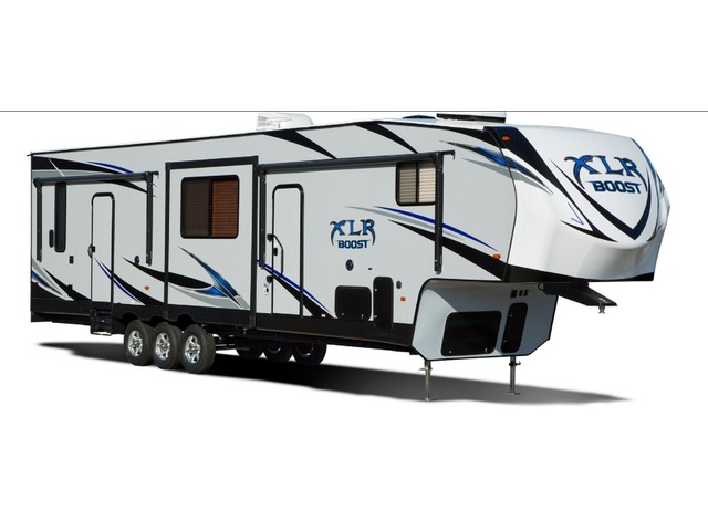 XLR Boost Toy Hauler (Fifth Wheel) by Forest River - Build & Price
