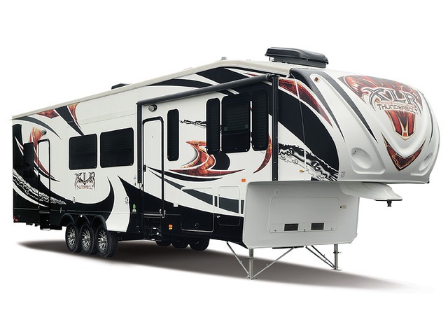 XLR Thunderbolt Toy Hauler (Fifth Wheel) by Forest River - Build & Price