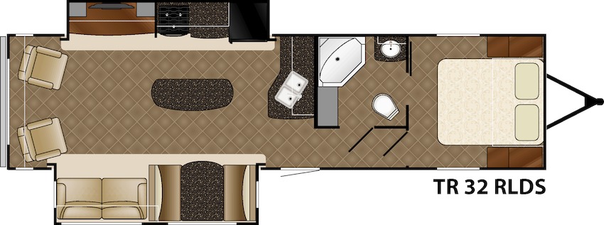 Trail Runner 32RLDS Travel Trailers by Heartland - Build & Price
