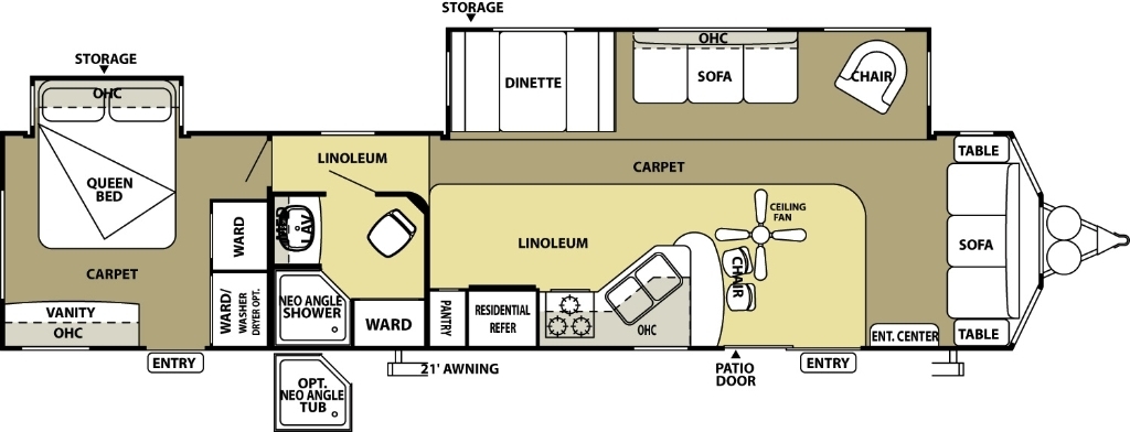 Salem Villa Classic 39FDEN Park Trailers by Forest River - Build & Price
