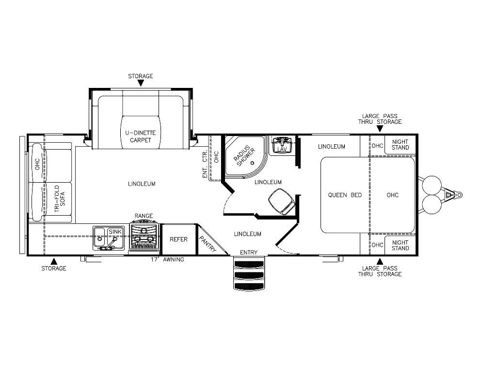 Hemisphere Hyper Lyte 24RLS Travel Trailers by Forest River - Build & Price