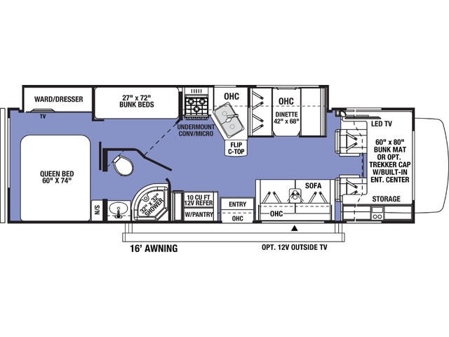Sunseeker Classic 3270S Class C Motorhomes by Forest River - Build & Price