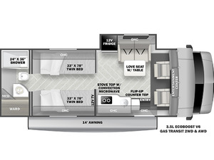 Sunseeker TS Class C Motorhome by Forest River - Build & Price