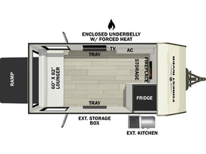 No Boundaries (NOBO) Travel Trailer by Forest River - Build & Price