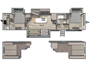 Sierra Destination Park Trailer by Forest River - Build & Price