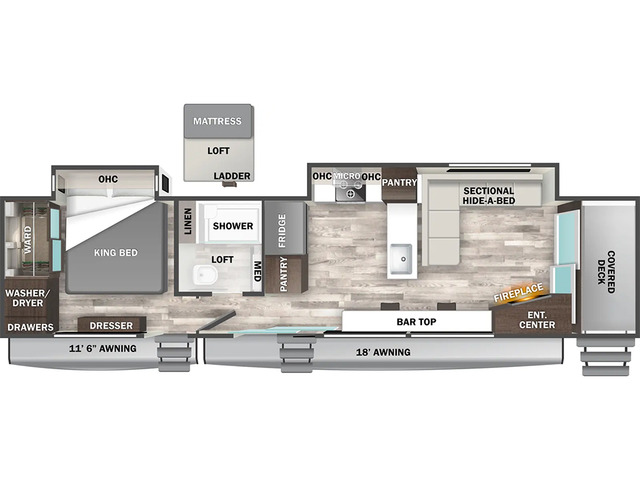 Cottage 40CFD Park Trailers by Forest River - Build & Price